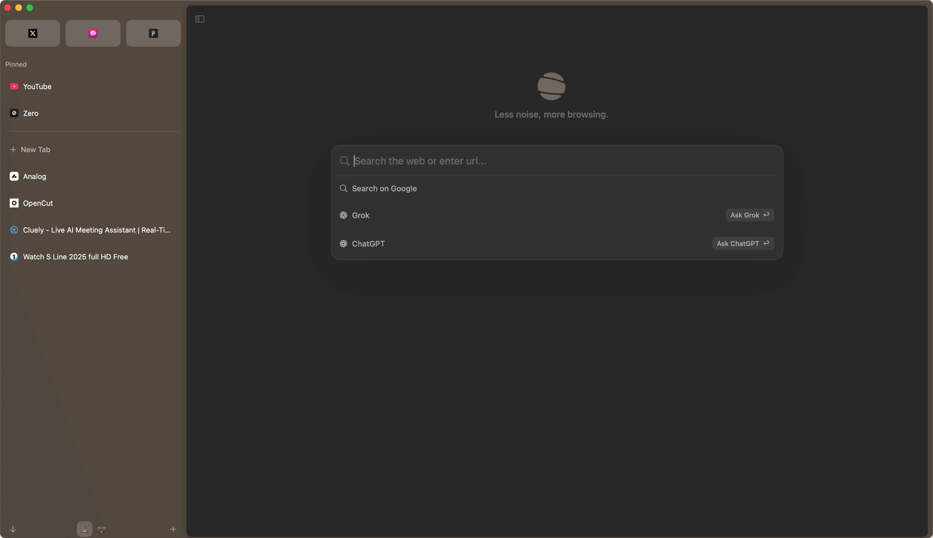 Ora Browser - The Open source Arc alternative for macOS